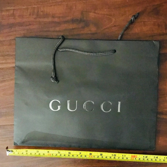 Gucci | Bags | Vintage Gucci Paper Shopping Bag | Poshmark